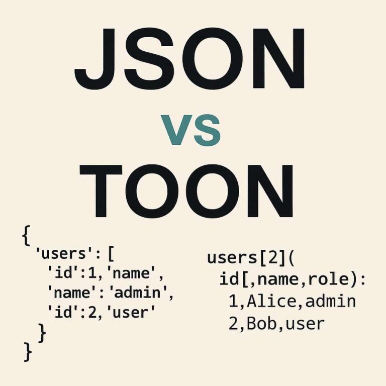TOON vs JSON: Un Enfrentamiento Moderno de Formatos de Datos ...
